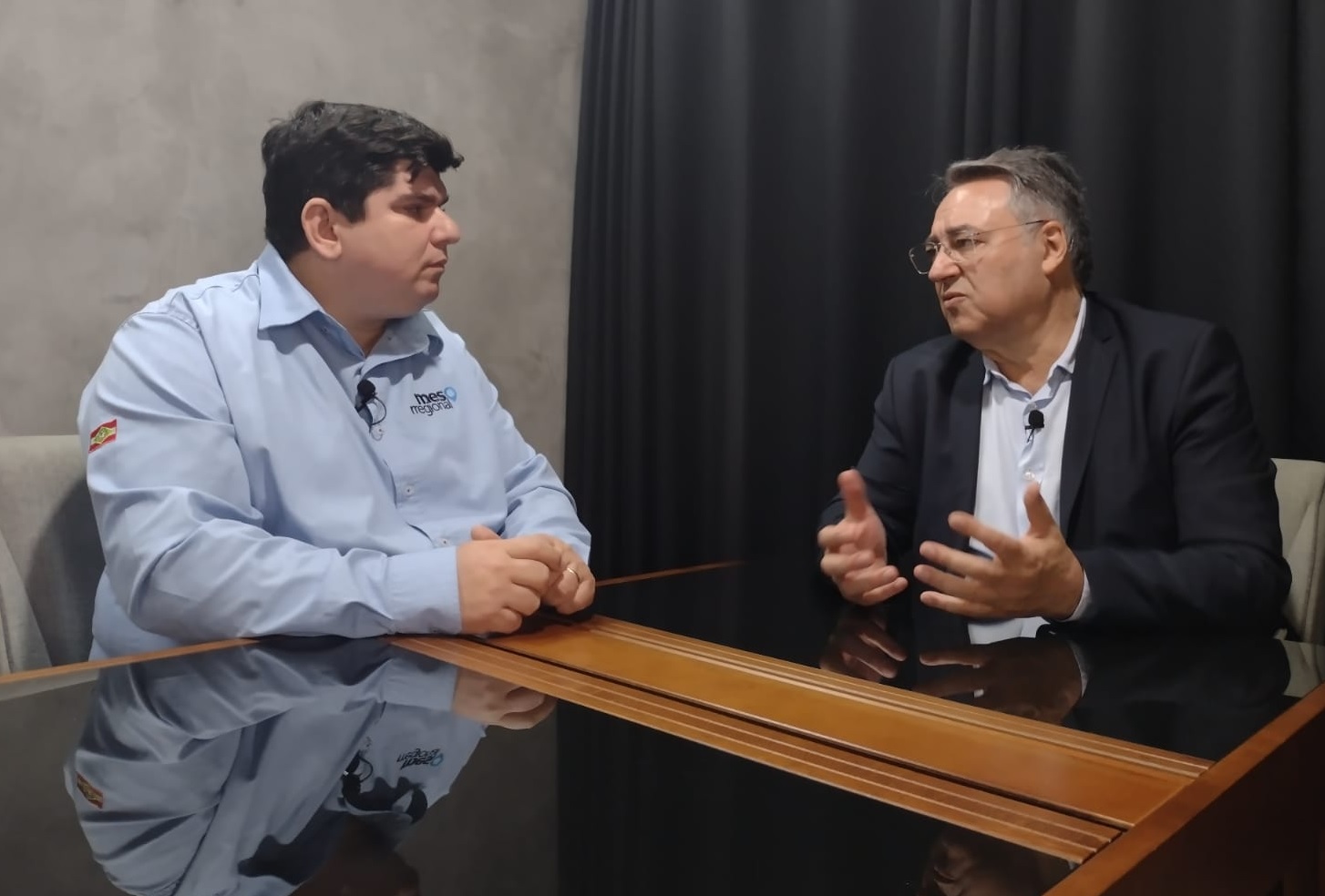 Raimundo Colombo visita o Vale do Itajaí e concede entrevista ao ...